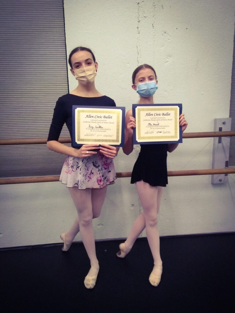 ACB 2021 Annual Krassovska Variations Awards - Allen Civic Ballet